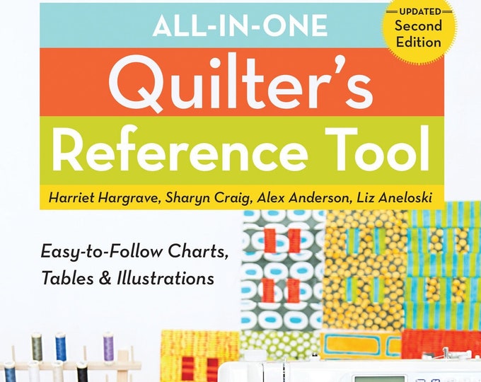 All-in-one Quilter's Reference Tool a Paper Spiral-bound Book CT ...