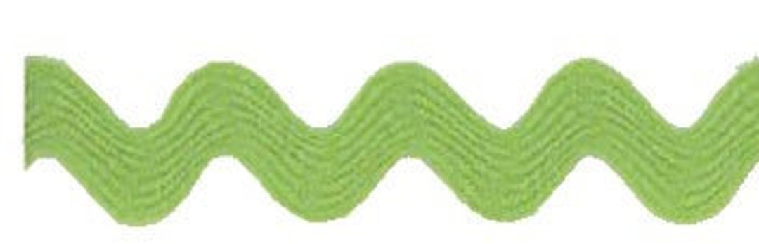 Jumbo Rick Rack - Apple - Trim Trends Brand Rick Rack - 1 3/8 ...