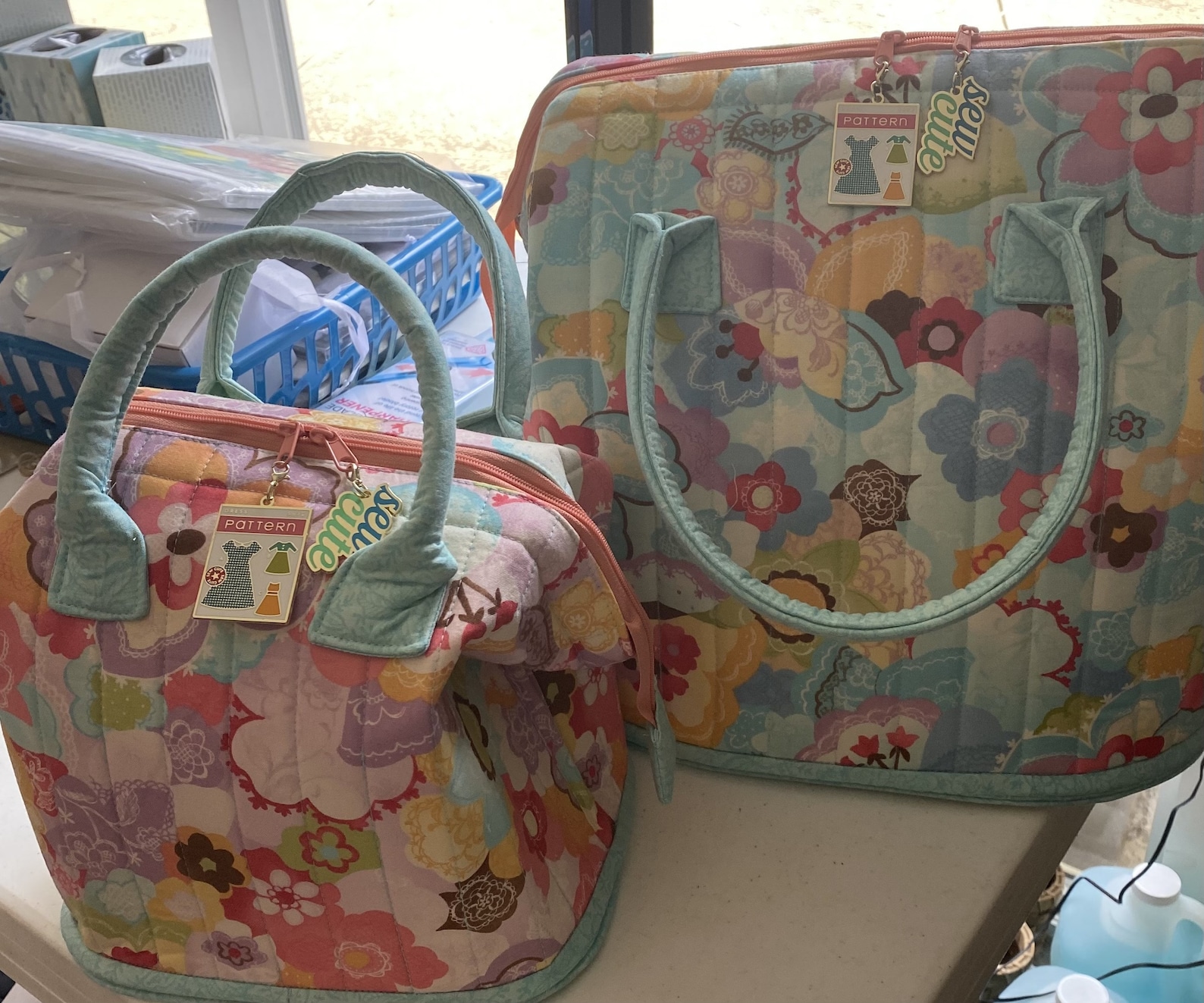 Little Poppins Bag Pattern by Aunties Two Patterns Paper - Etsy