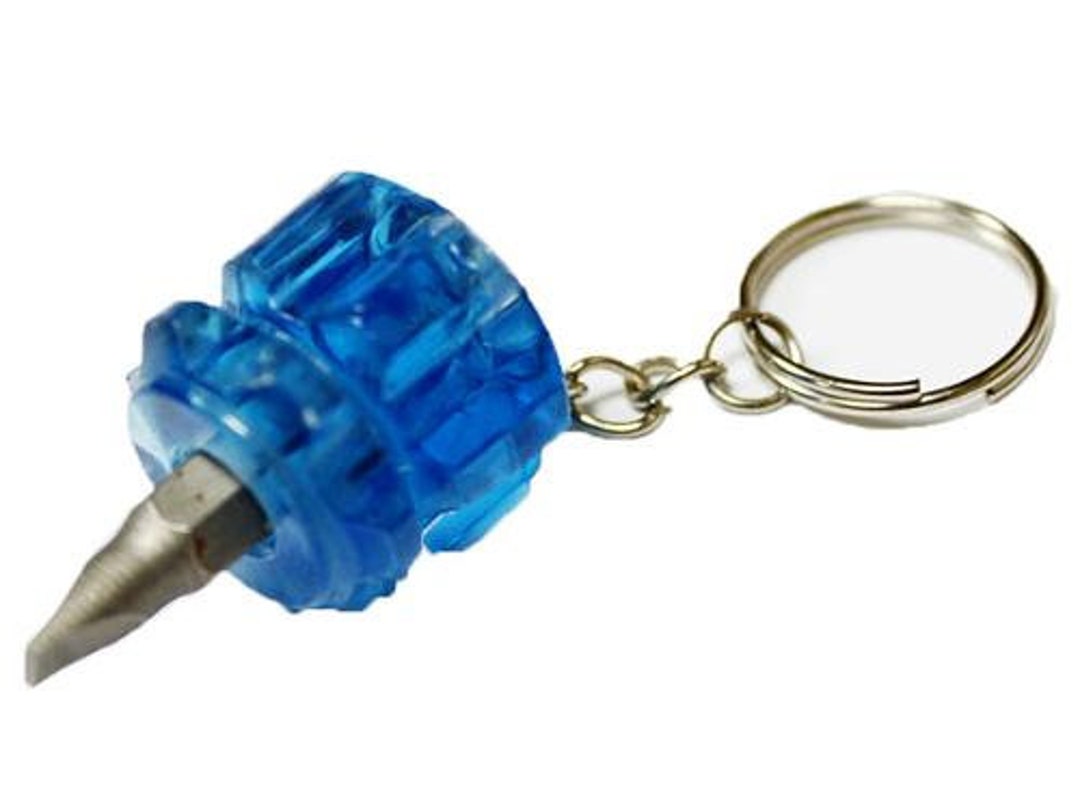 Mini Screwdriver by Tool Tron - Also a Key Chain - Flat Head - 3/8 ...