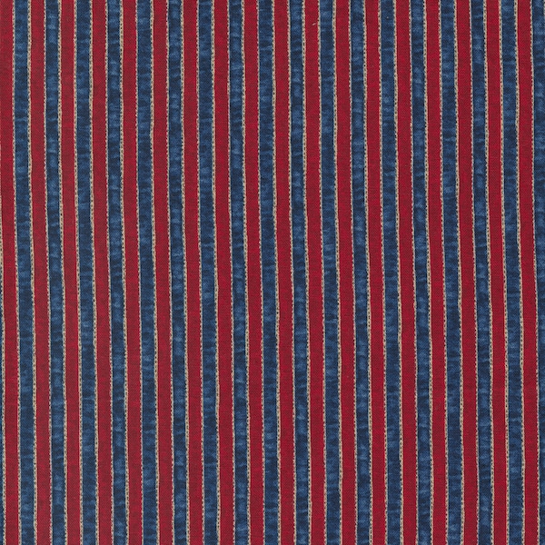 Red Striped Fabric - Etsy