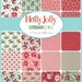 Moda Fabric Holly Jolly by Urban Chiks for Moda 100% - Etsy