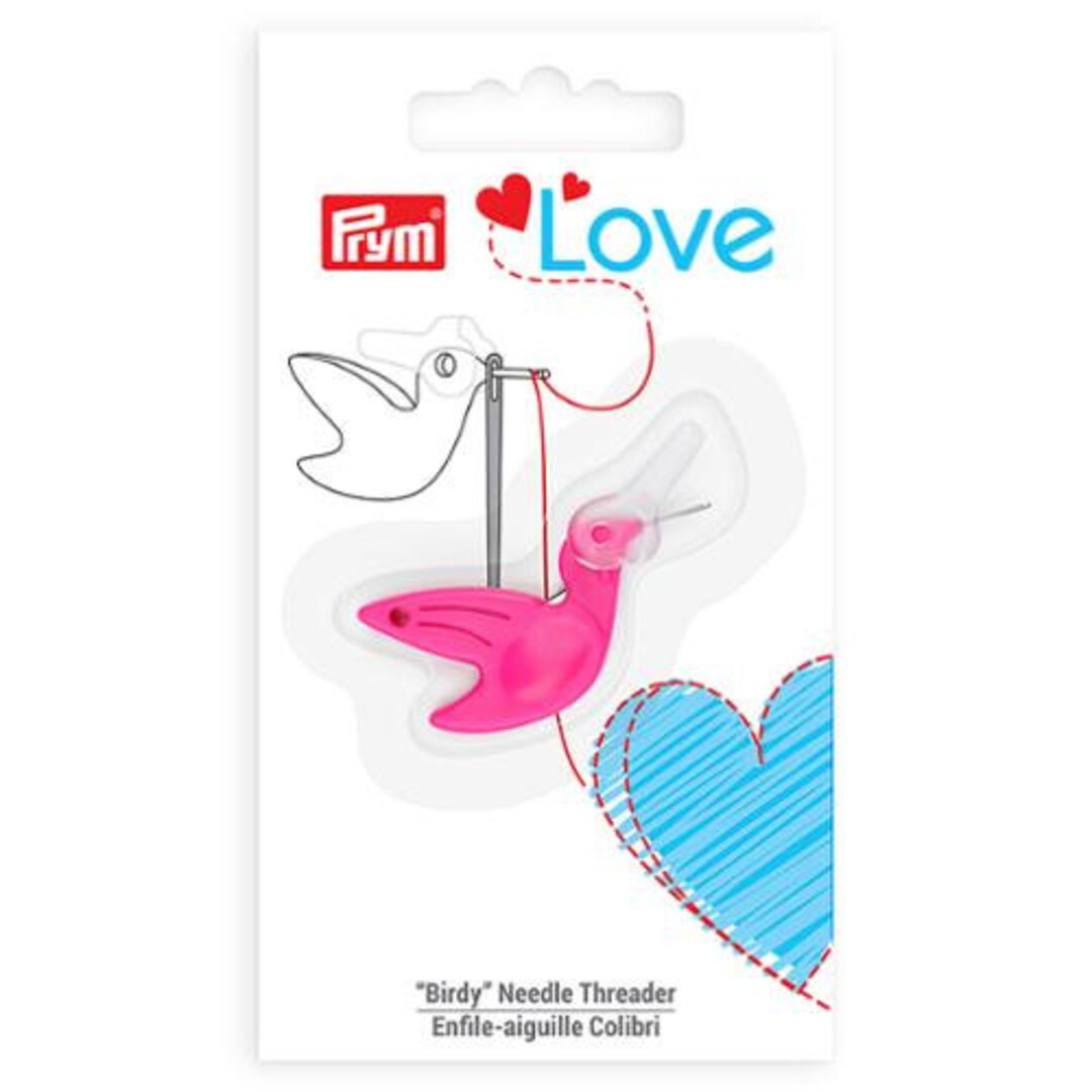 Dritz Birdy Needle Threader - Hummingbird Needle Threader - Pink ...