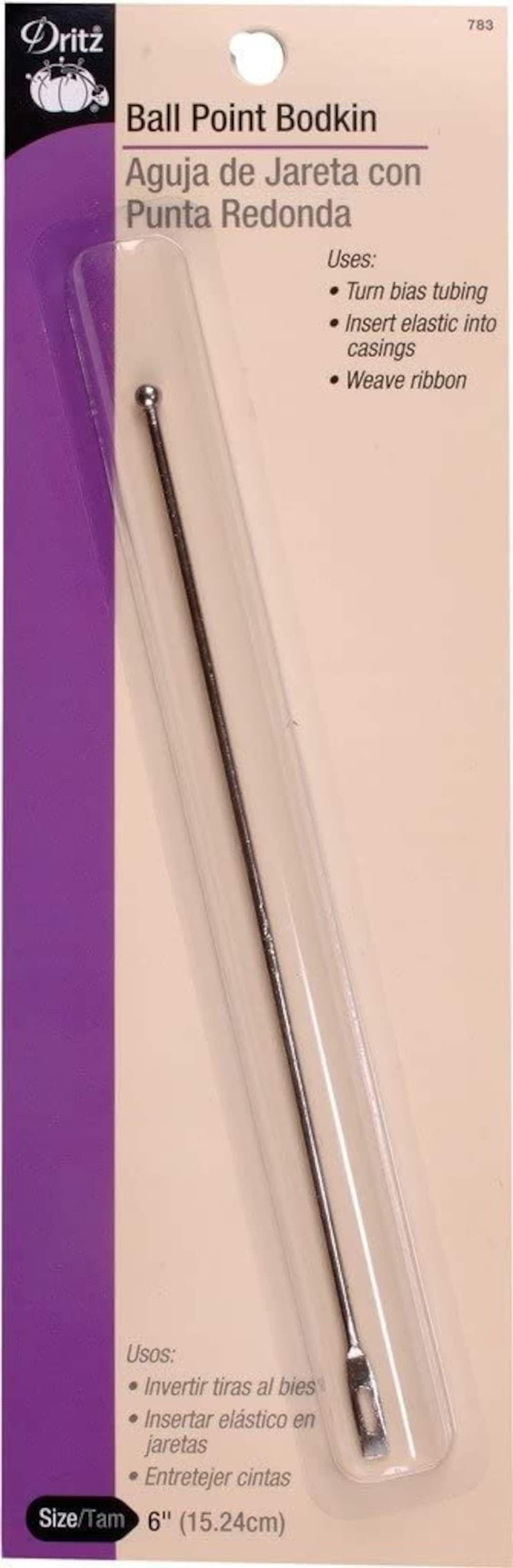 Dritz Ball Point Bodkin - A Metal Tool for Threading Ribbon ...