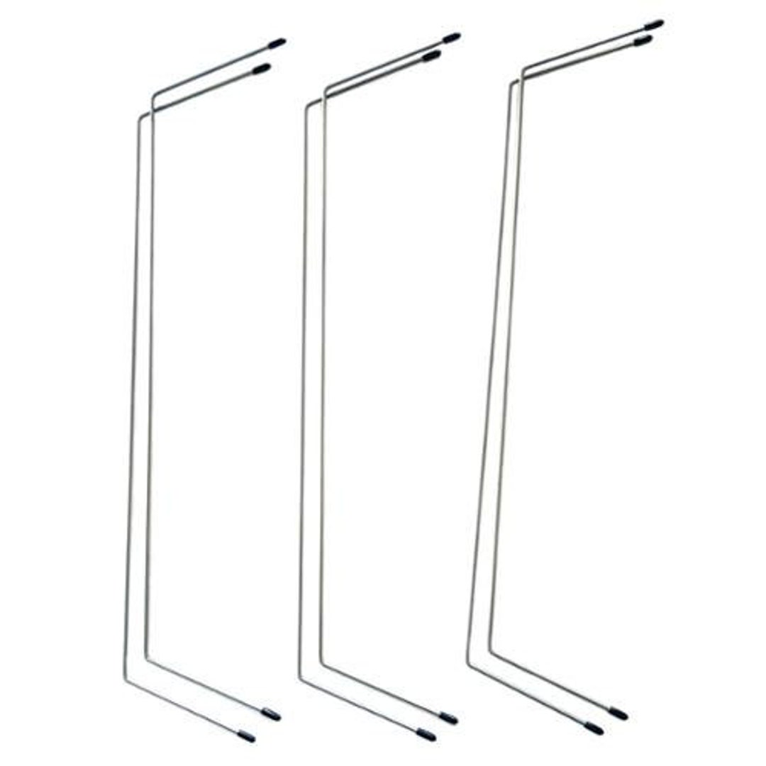 6 Pack Poppins Bag Metal Stays - Enough for 3 Bags - by Aunties Two ...