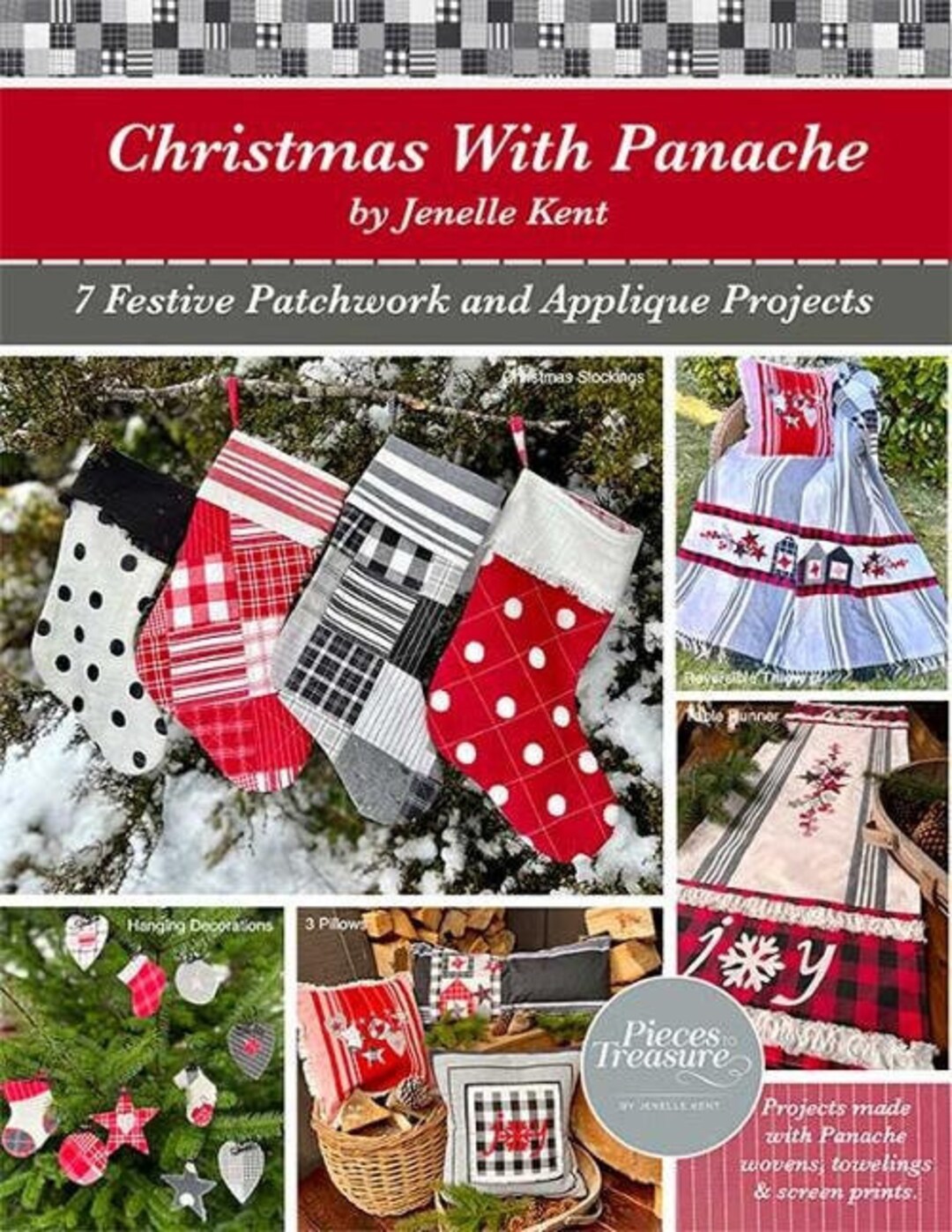 Christmas With Panache Project Pattern Book Featuring Panache Fabric ...