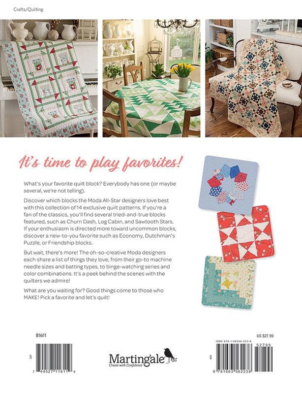 Moda All-stars All-time Favorites by Lissa Alexander - Pattern Book 14 ...