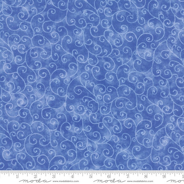 Blue Swirl Fabric - Etsy