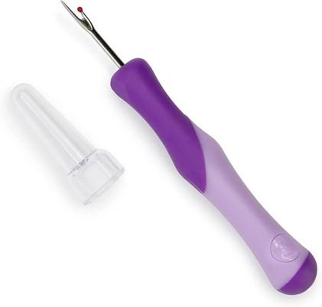 Dritz Small Ergonomic Seam Ripper With Cap and Small Sharp Tip - Cuts ...