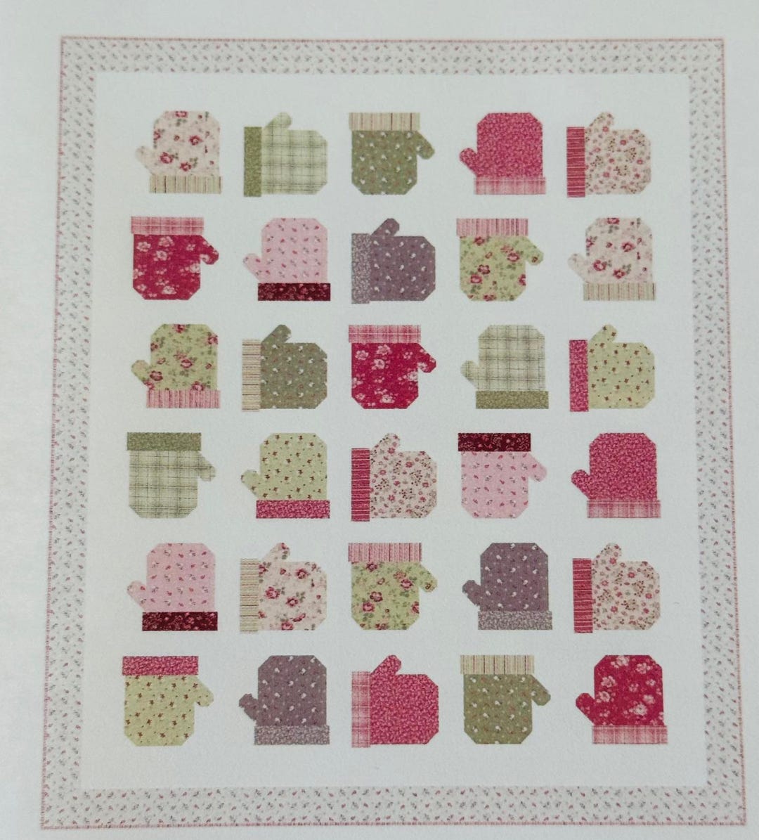 Mitten Smitten Quilt Kit by Bunny Hill Designs for Moda With A Very ...