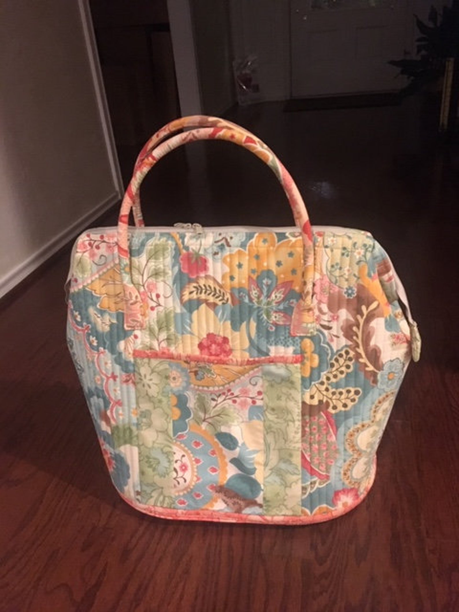Poppins Bag Pattern - by Aunties Two Patterns - Paper Pattern and Metal ...