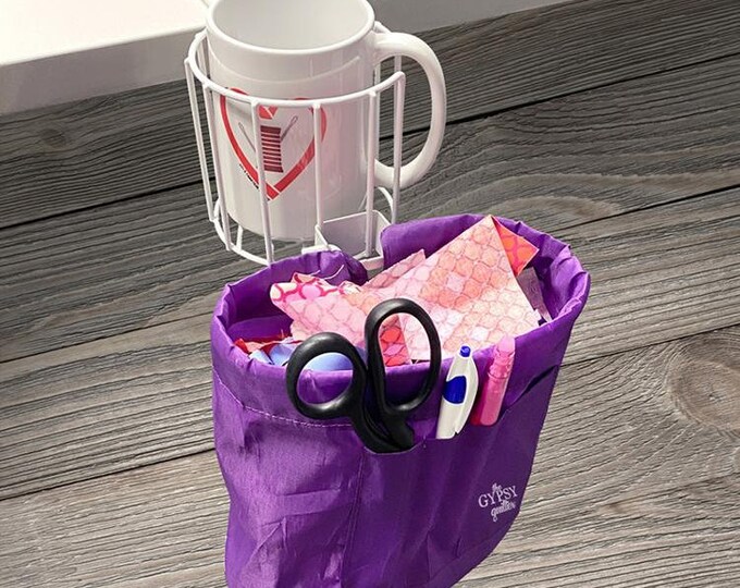 Gypsy Quilter Sip & Snip 2.0 Cup and Accessory Holder Clamps to ...