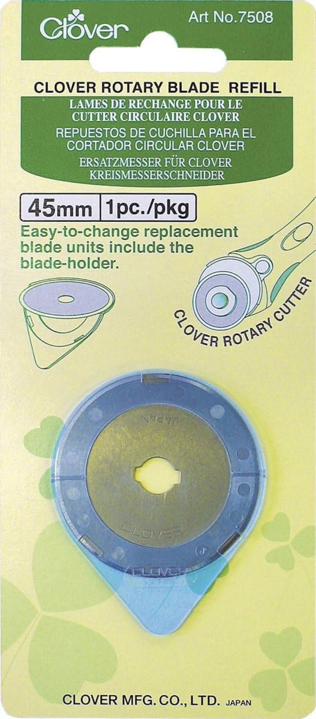Clover Rotary Blades 45mm - Replacement Blade for the Clover Rotary ...