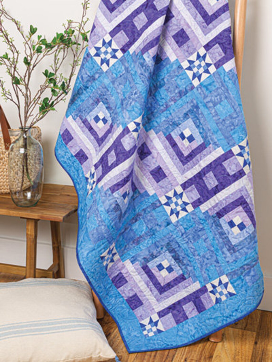 Creative Log Cabin Quilts - Pattern Book for 10 Fresh New Log Cabin ...