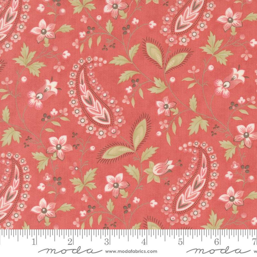 Moda Fabric - Muse by 3 Sisters for Moda - Fabric 44393 13 - 1/2 Yard ...