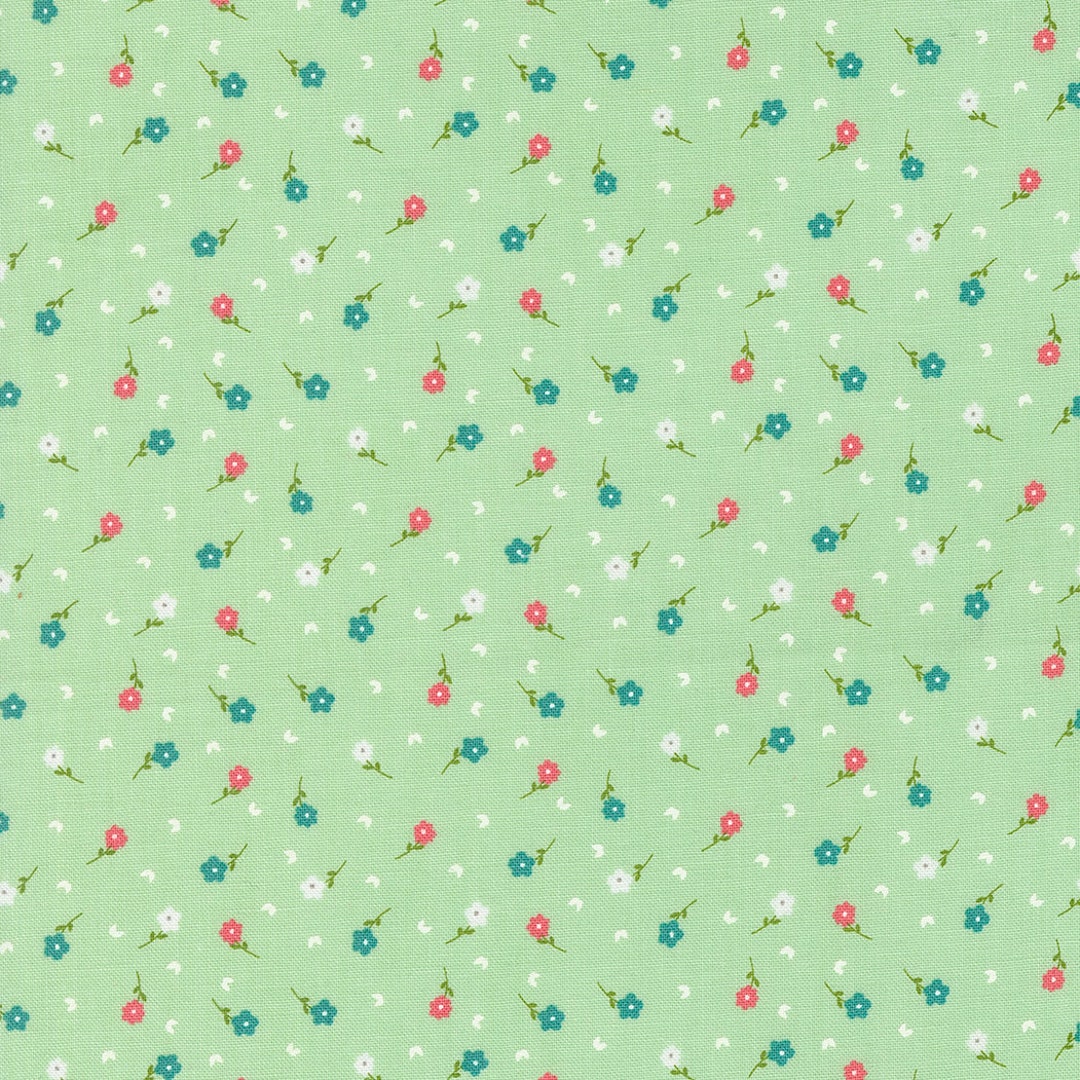 Moda Fabric - Strawberry Lemonade - by Sherri and Chelsi - Green With ...