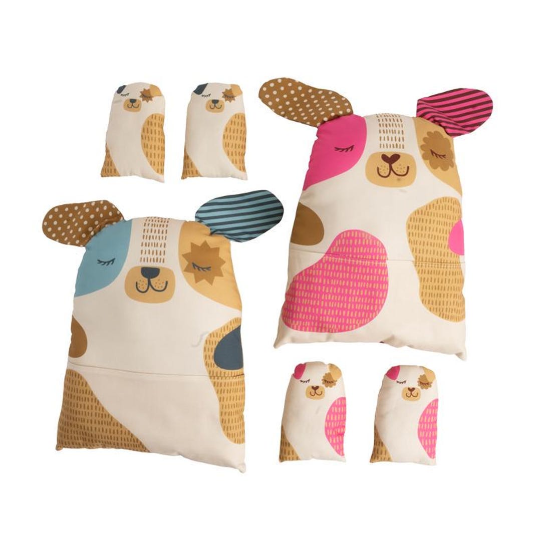 Moda Fabric - Dog Plushies Cut & Sew Panel - by Stacy Lest Hsu - Cut ...