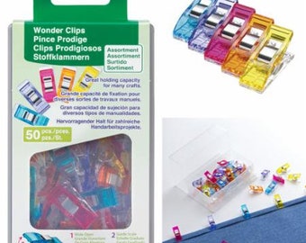 Clover Jumbo Wonder Clips 24 Ct. Green - Etsy