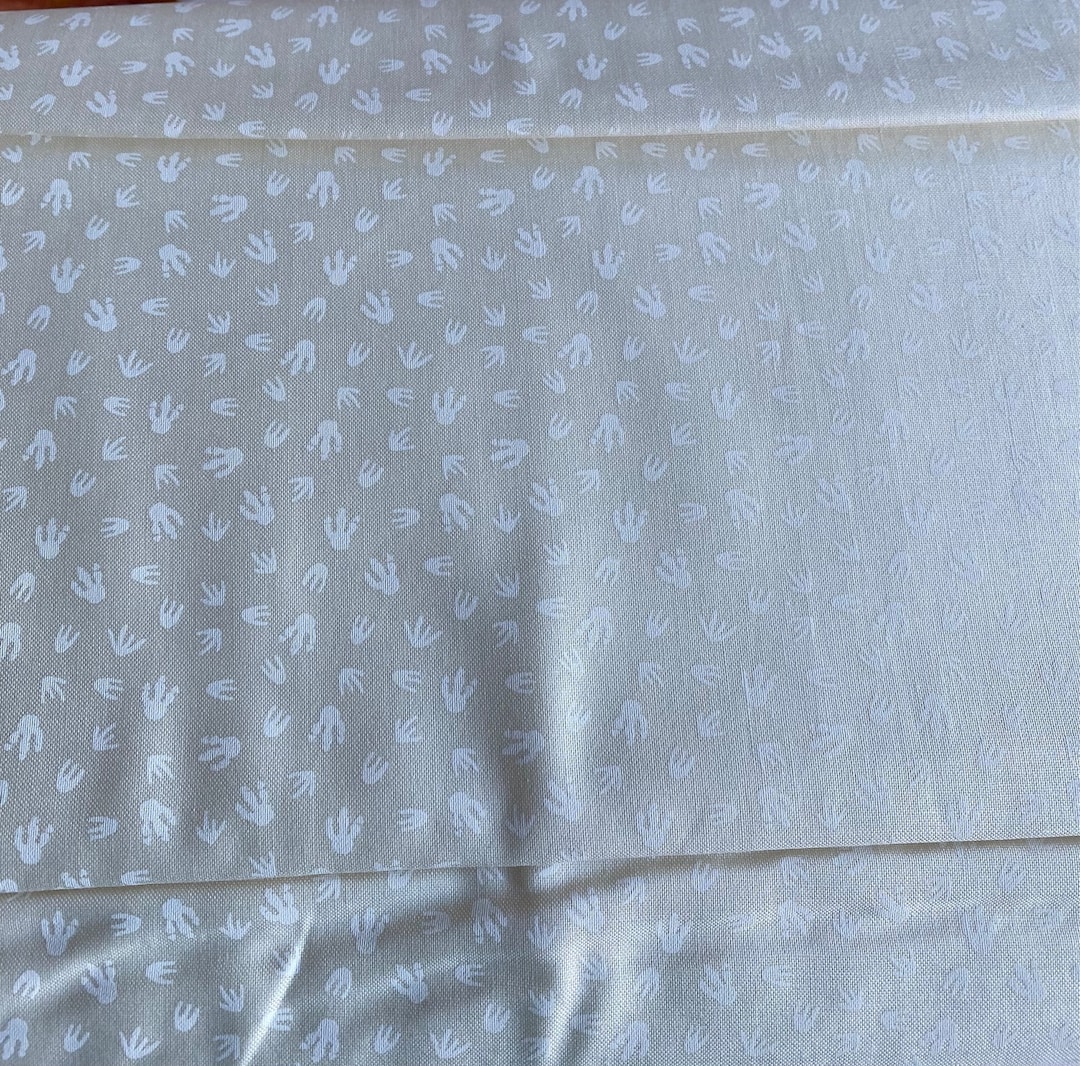 Moda Fabric Stomp Stomp Roar by Stacy Lest Hsu 20824 31 Cream With ...