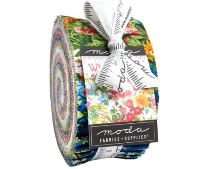 Moda Jelly Roll - Wildflowers 2024 - by Moda - 2 1/2 Inch Strips ...