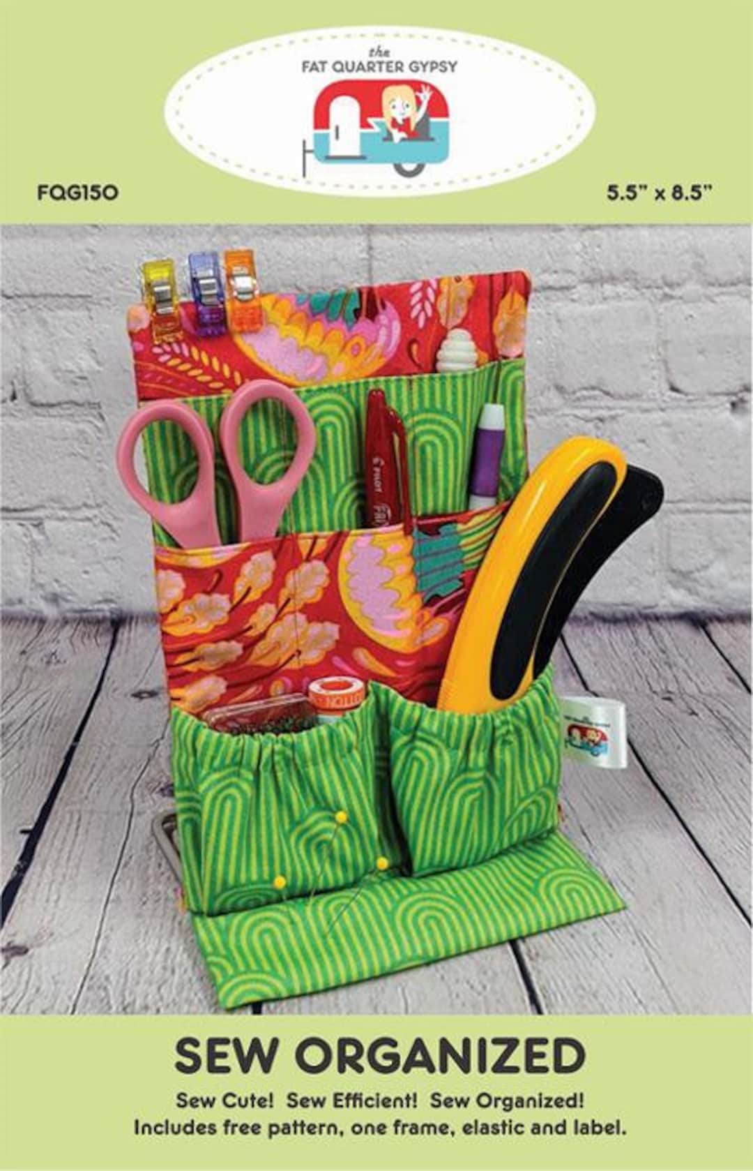 Sew Organized Pattern and Frame for Tabletop Sewing Organizer - Paper ...