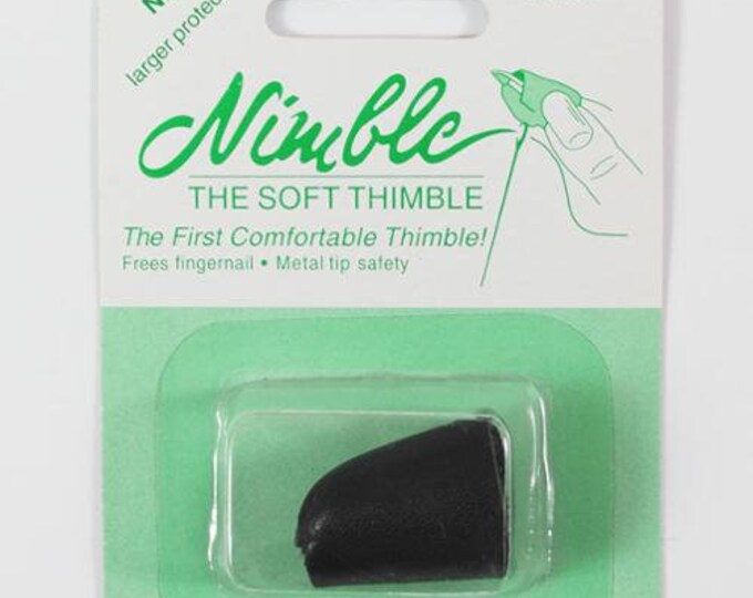 Nimble Thimble - Leather Thimble - Size Large - Truly Soft Leather ...