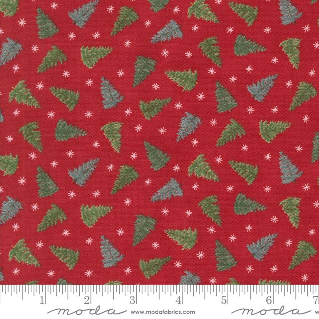 Moda Fabric - Winter Friends by Deb Strain for Moda - 56136 17 - 1/2 ...