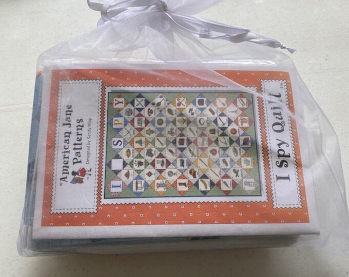 I Spy Quilt Kit With Pattern by American Jane - Picture Perfect Fabric ...