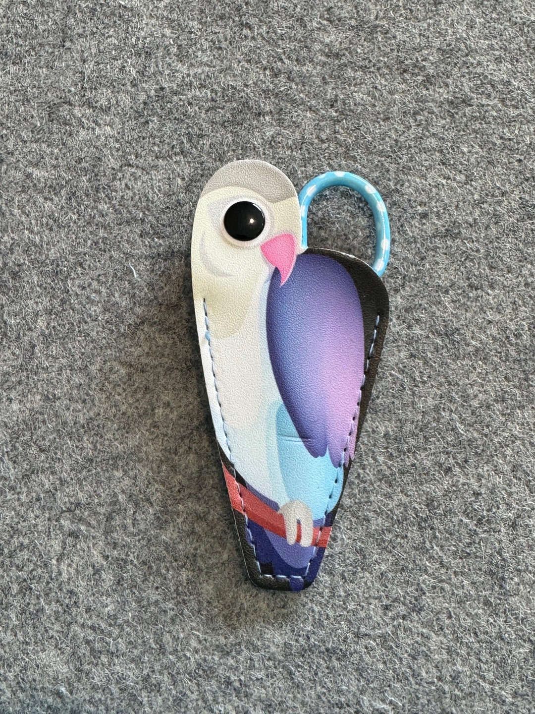 Purse Parrot Embroidery Scissors With Carrying Pouch With Snap to Hold ...