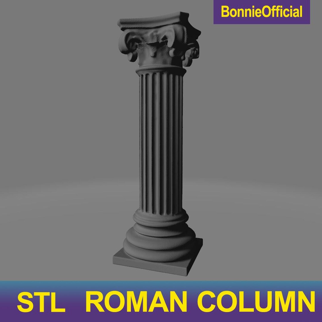 Roman Column - Historical Column - Stl File - Roman Column Print of Stl ...