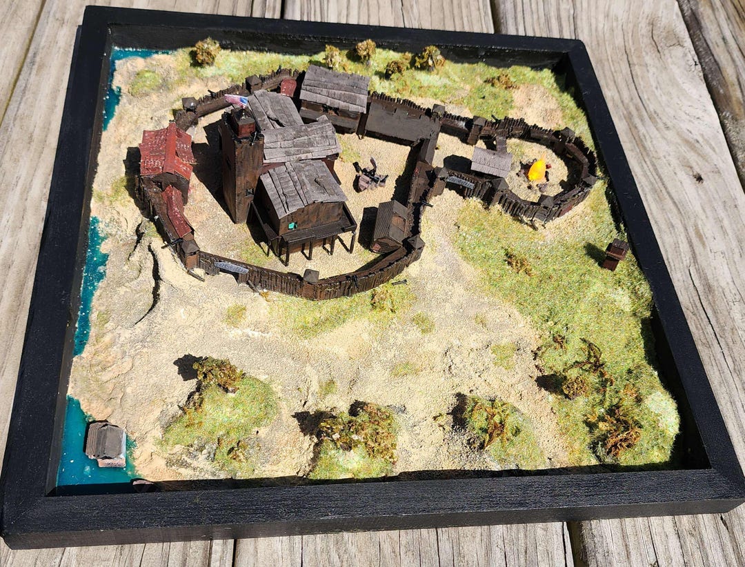 Hunt Showdown Inspired Compound Fort Bolden - Etsy