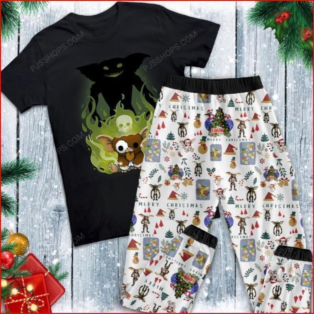 Gremlins Christmas Pajamas Set, Gremlins Pajamas Set, Gremlins Family ...