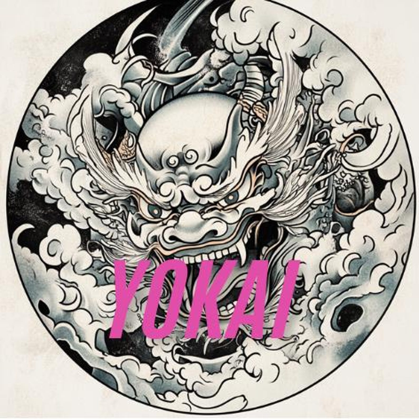 5 Yokai Japanese-style Tattoo Patterns - Etsy
