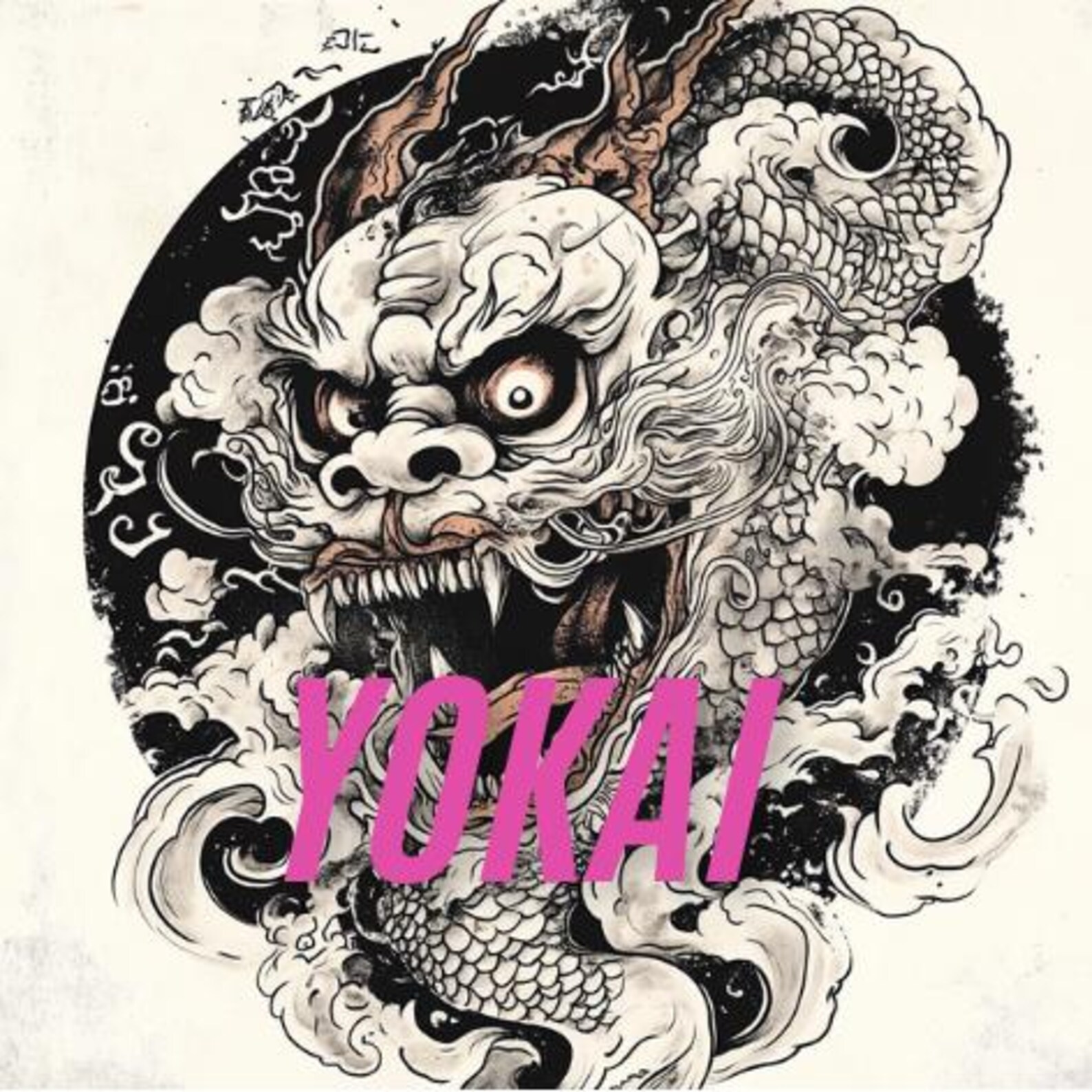 5 Yokai Japanese-style Tattoo Patterns - Etsy
