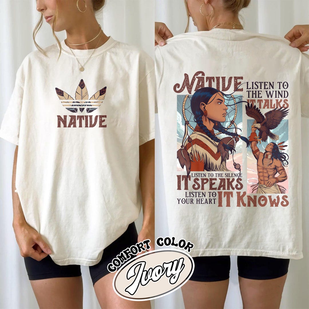 Indigenous Women T-shirt, Native Shirts Mmiw Red, American Native Shirt ...