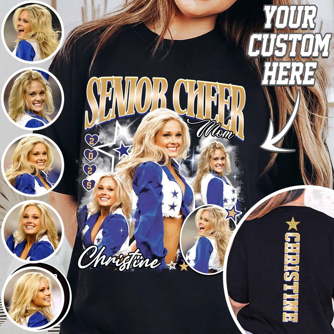 Senior Year Cheer Mom Shirt, Proud Senior Cheer Mom, Senior Mom Shirt ...