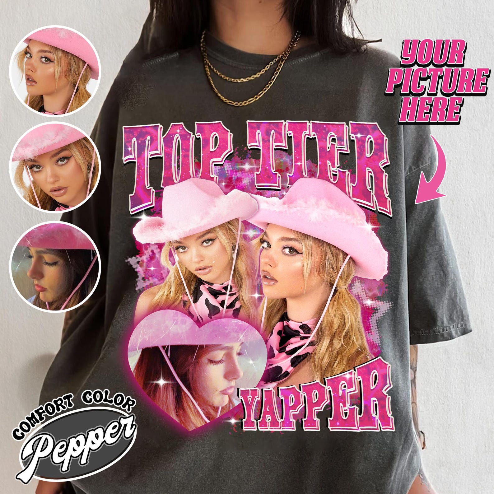 Top Tier Yapper Custom Shirt, Personalized Yapper Shirt, Certified ...