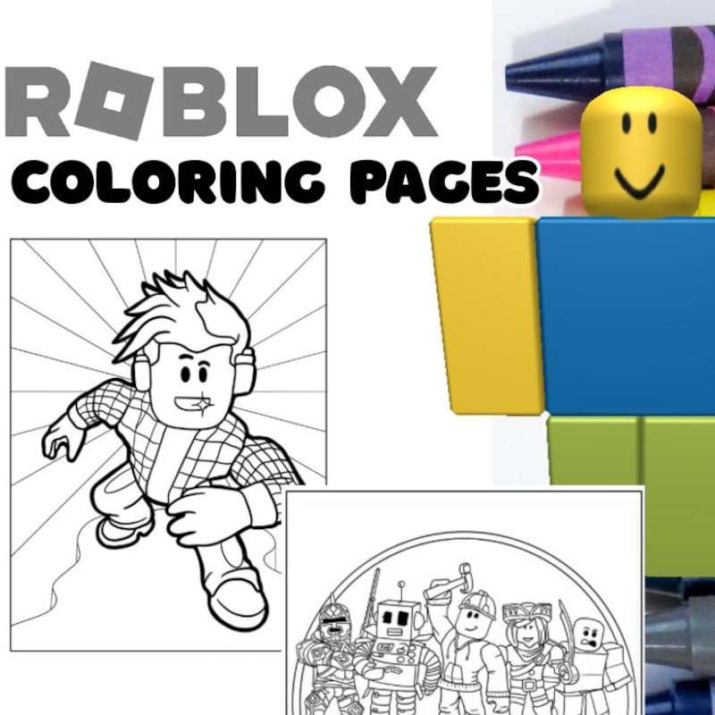 Forsaken Roblox Noli Coloring Pages - Etsy Canada