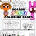 Scary Kids Coloring Pages Sprunki Horror Coloring Pages 54 Pages ...