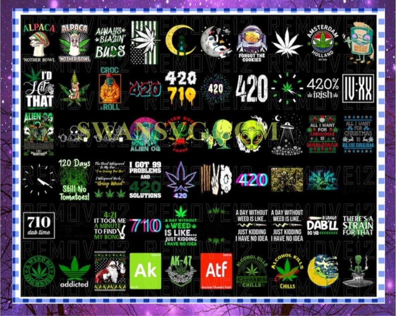 1000 Cannabis Png Designs, Bundle Png File, Dope Bundle, Smoke Weed Png ...
