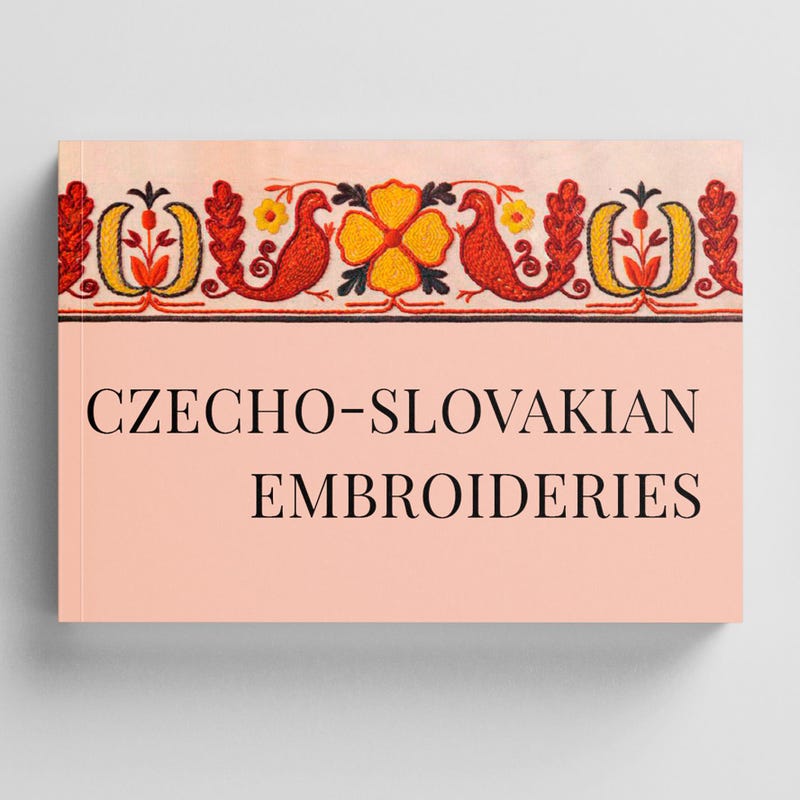 Slovak Folk Book - Etsy