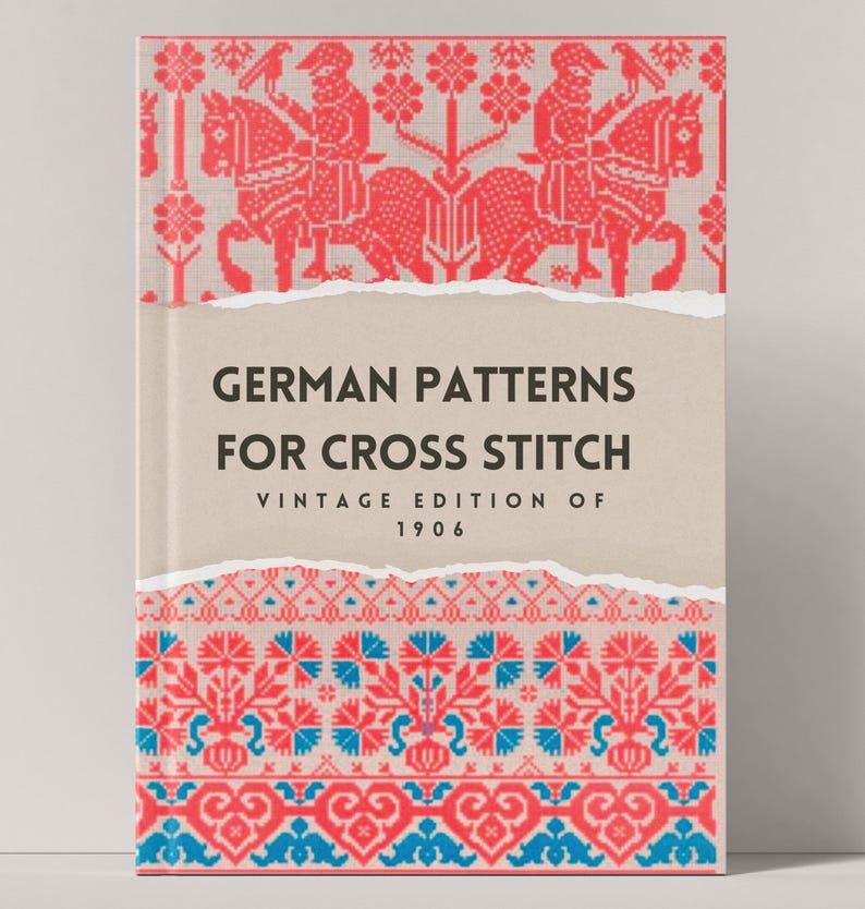 German Vintage Embroidery Book - Etsy