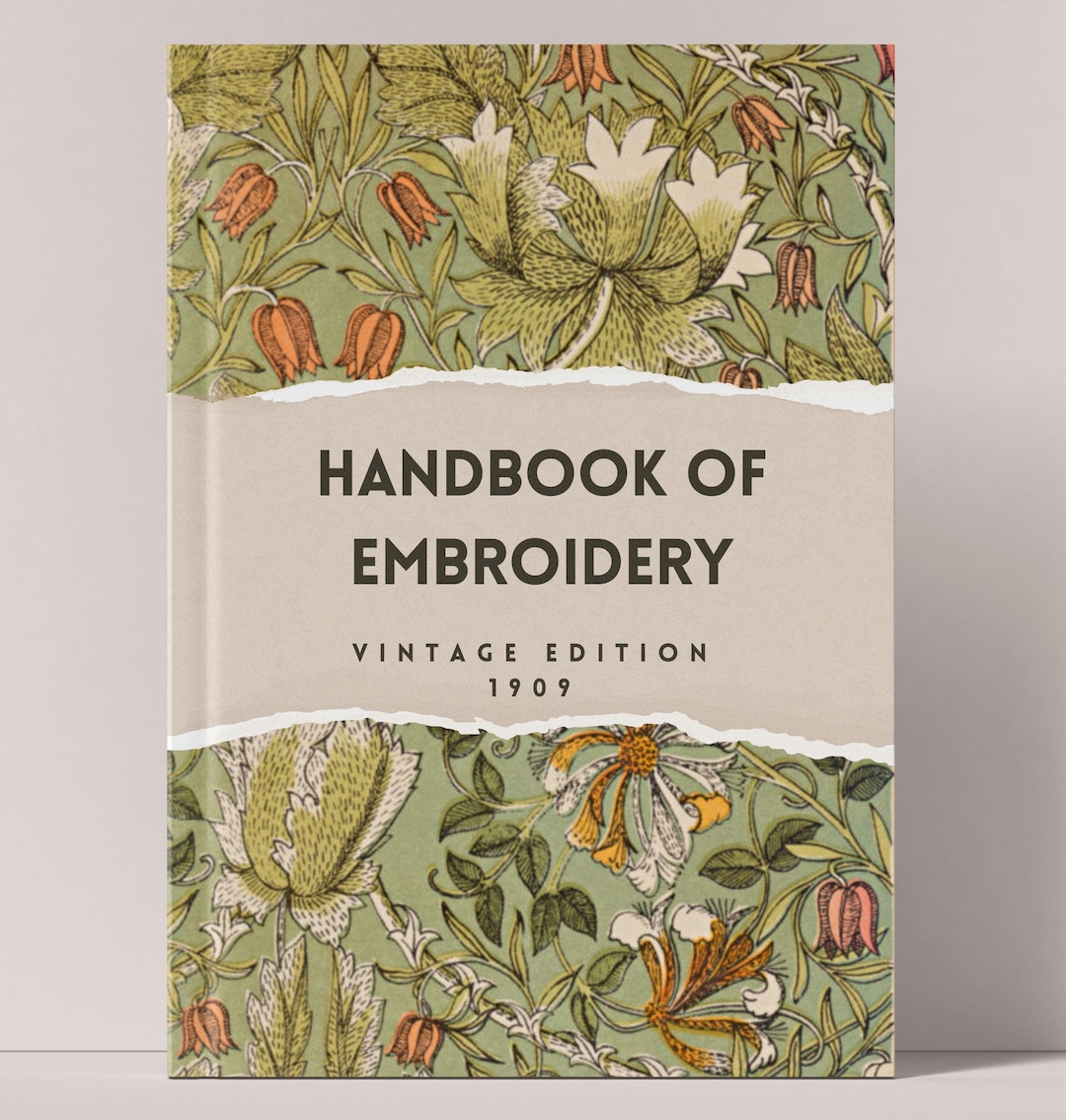 Handbook of Embroidery - Vintage Book 1880 - Etsy