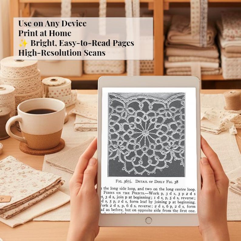 Vintage Tatting Pattern Library | Priscilla & DMC Lace Manuals ...