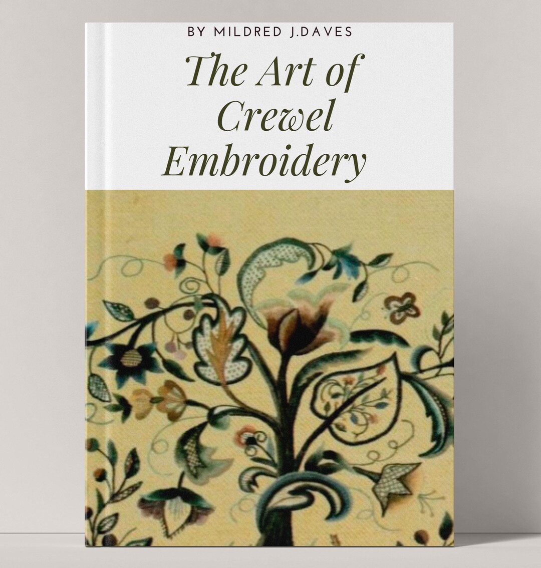 Crewel Embroidery by Mildred J. Davis Book - Etsy