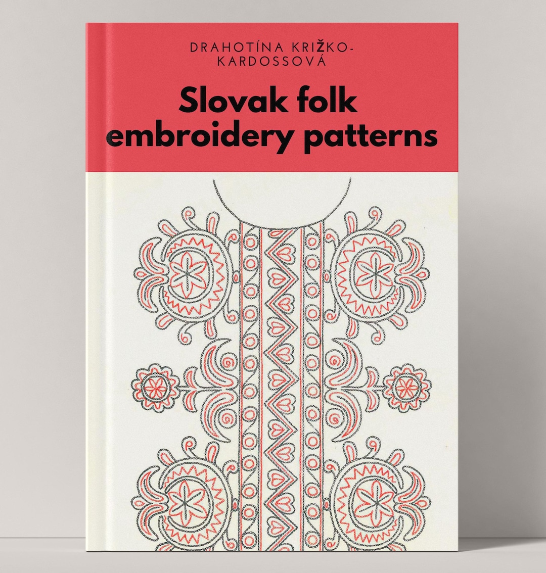 Slovak Embroidery Patterns Book PDF - Etsy