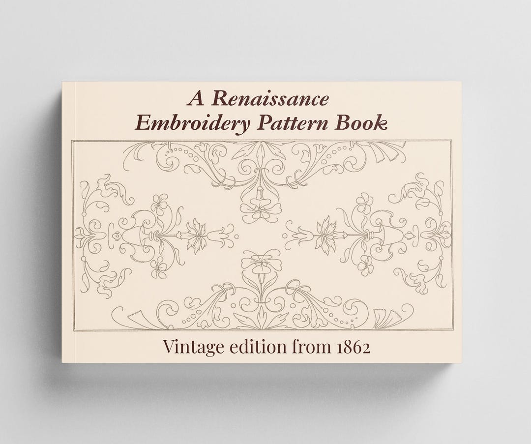 Renaissance Hand Embroidery - Vintage Book - Etsy