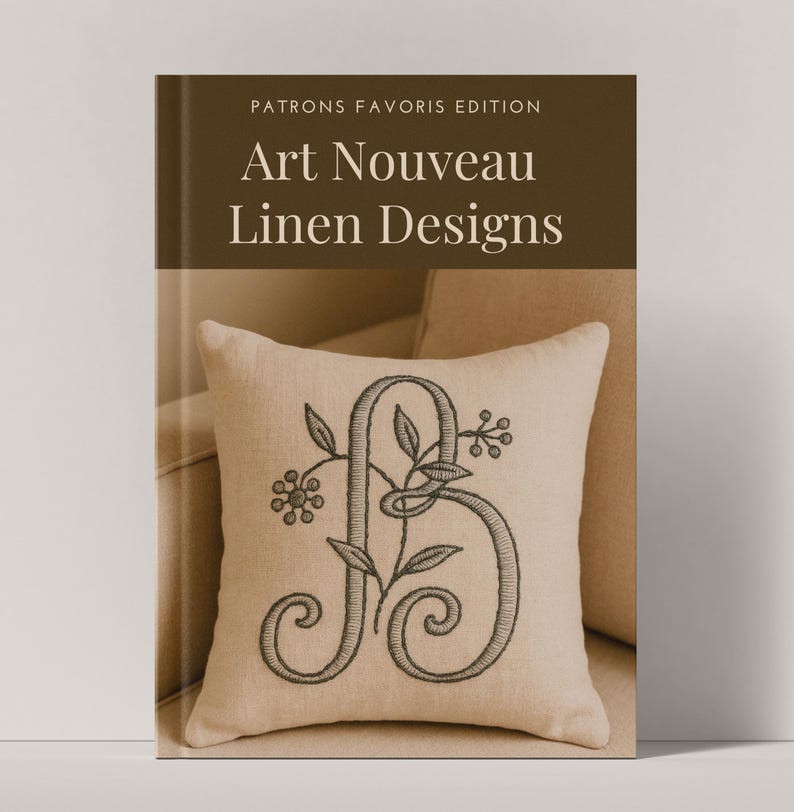 Art Nouveau Linen Designs - Etsy