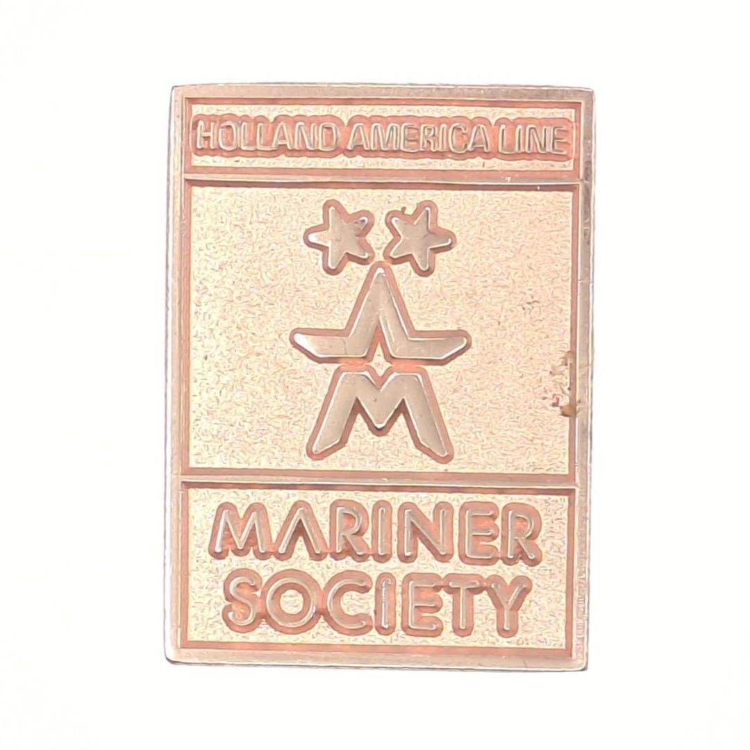 Mariner Society Holland America Line Logo Metal Lapel Pin - Etsy