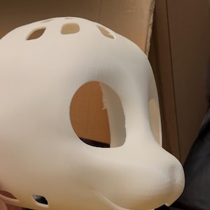 Toony/kemono/semi-realistic 3D Printed Fursuit Head (made to Order ...